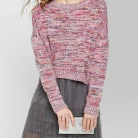 wild fable | Sweaters | New Wild Fable Pink Tinsel Sweater Knit ...